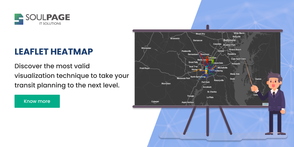 Leaflet heatmap - Metro Transit